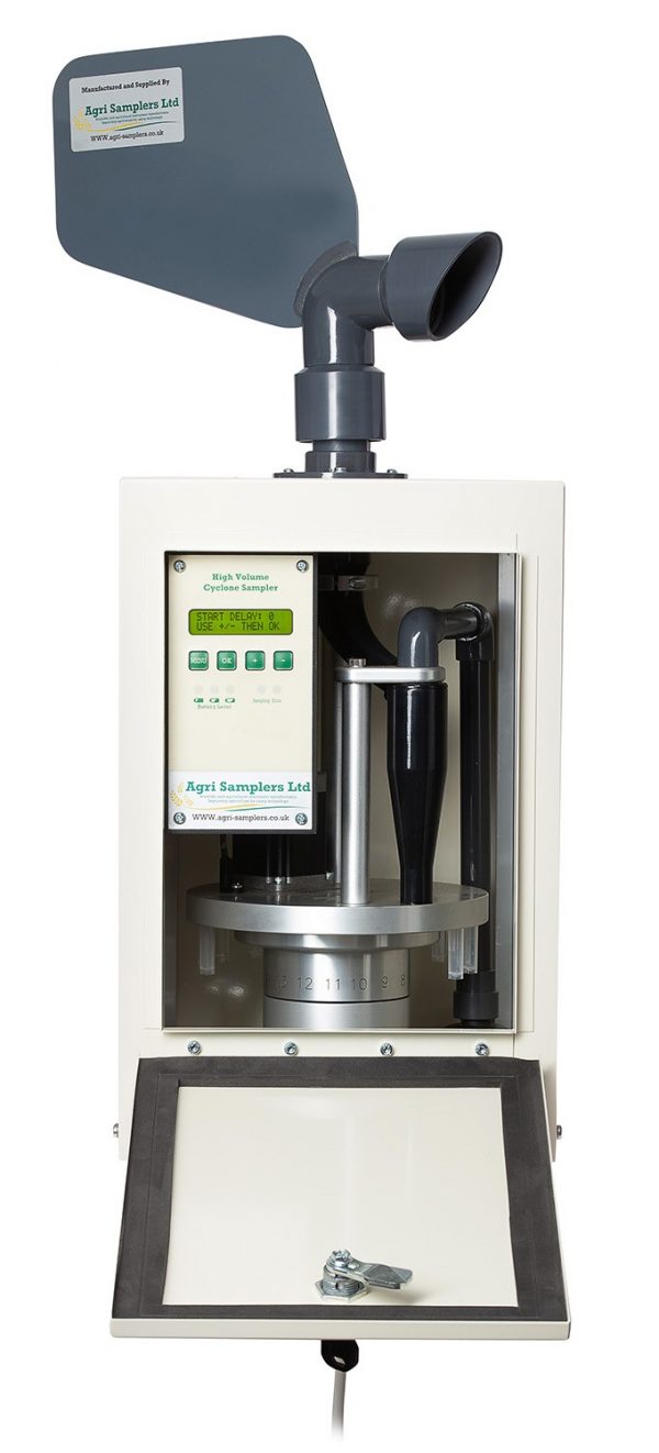 High Volume Cyclone Sampler (12v/24v/mains) - Agri Samplers Ltd.